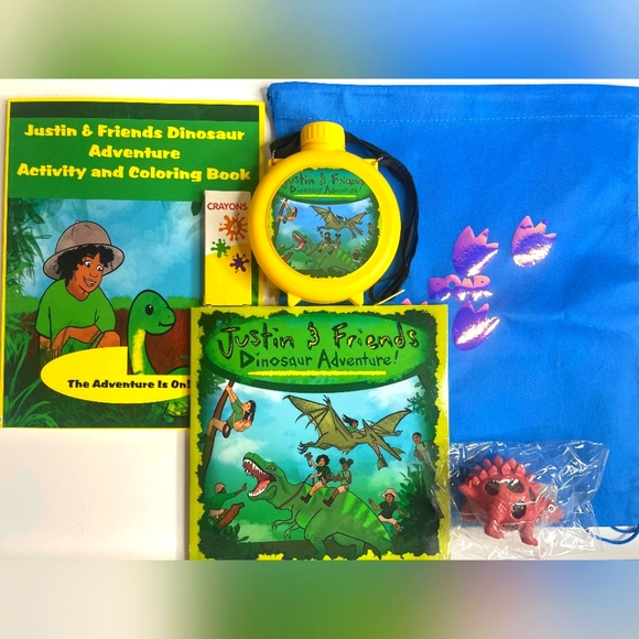 Dream Faith LLC | Other | Justin And Friends Dinosaur Adventure ...
